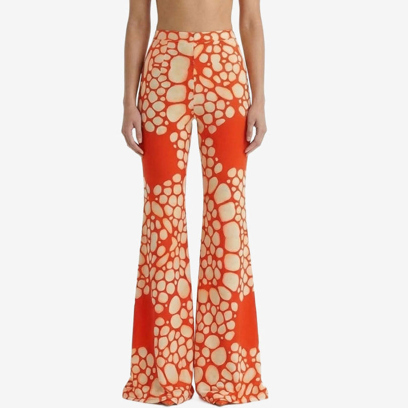 MA PANT 041 FLAIRE PANT ORANGE FISH – Bonjour Bali